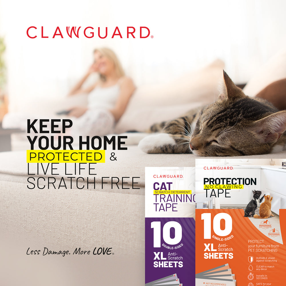 Scratch Deterrent Bundle Pack - Two (10) Sheet Packs for Cats and Dogs ...