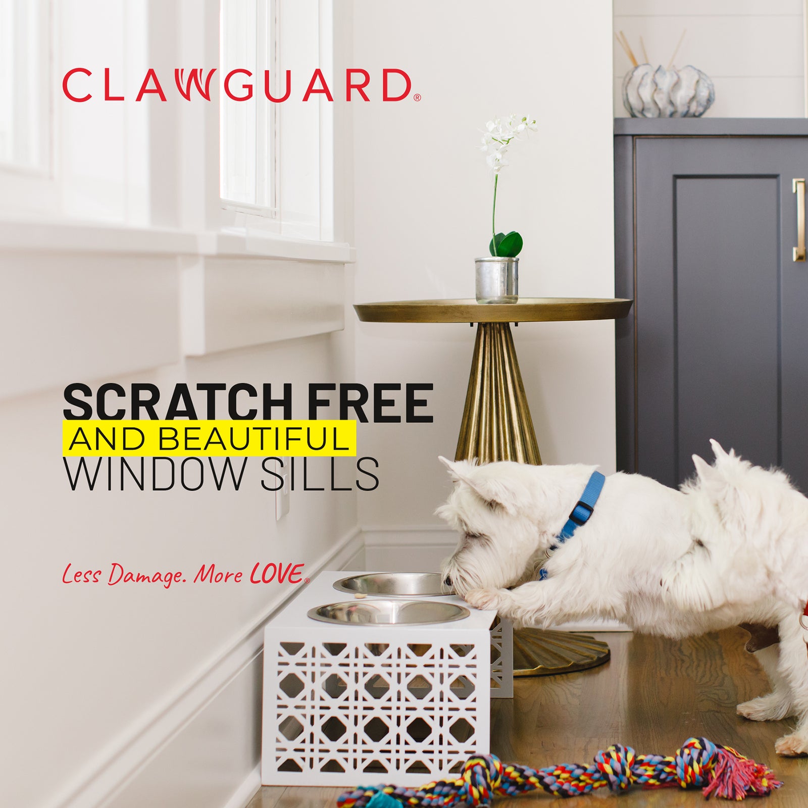 Window Sill Protectors - Tough Guaranteed for All Window Sizes · Clawguard