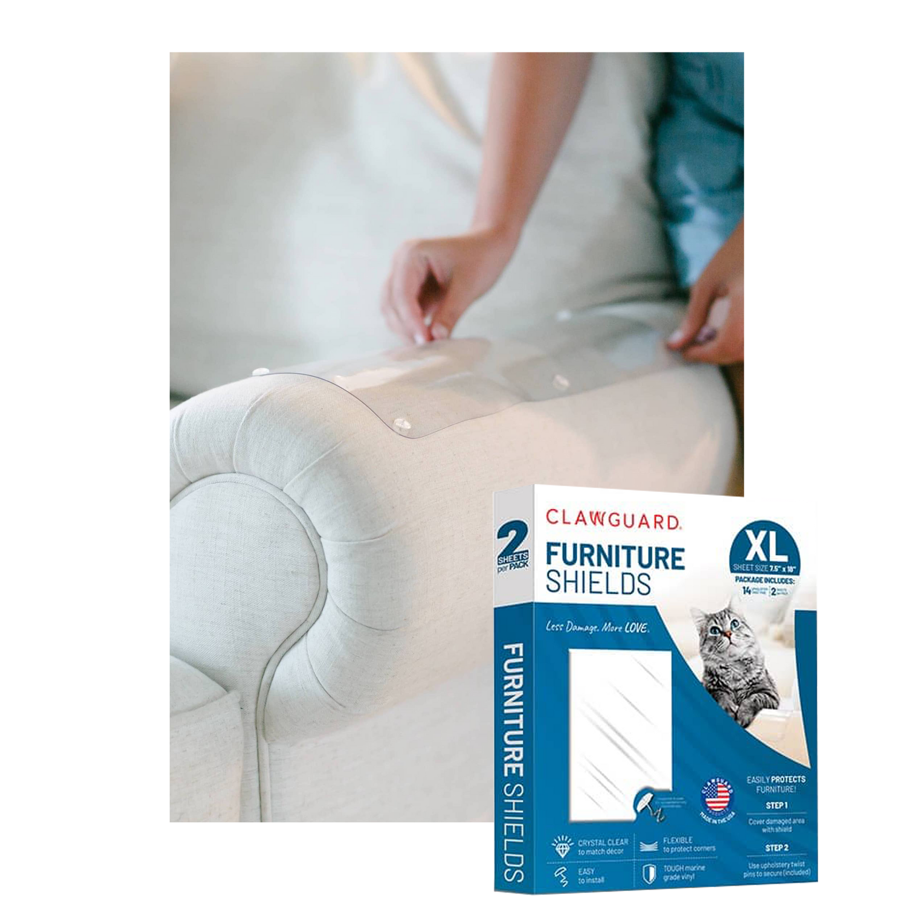 Marine Grade Furniture Shields - Scratch Proof Barriers · Clawguard